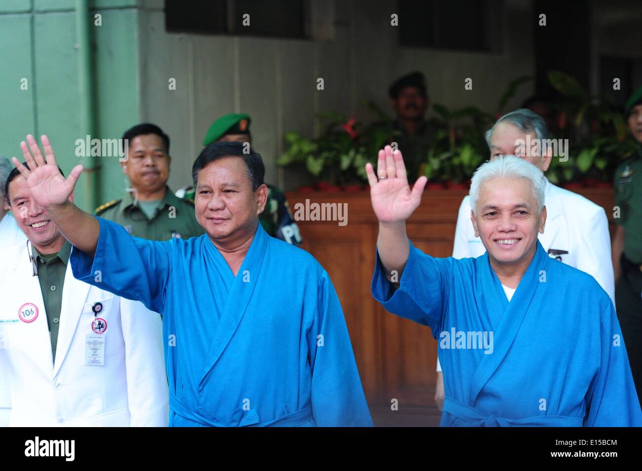 Jakarta, Indonesia. 23rd May, 2014. Indonesian presidential candidate ...