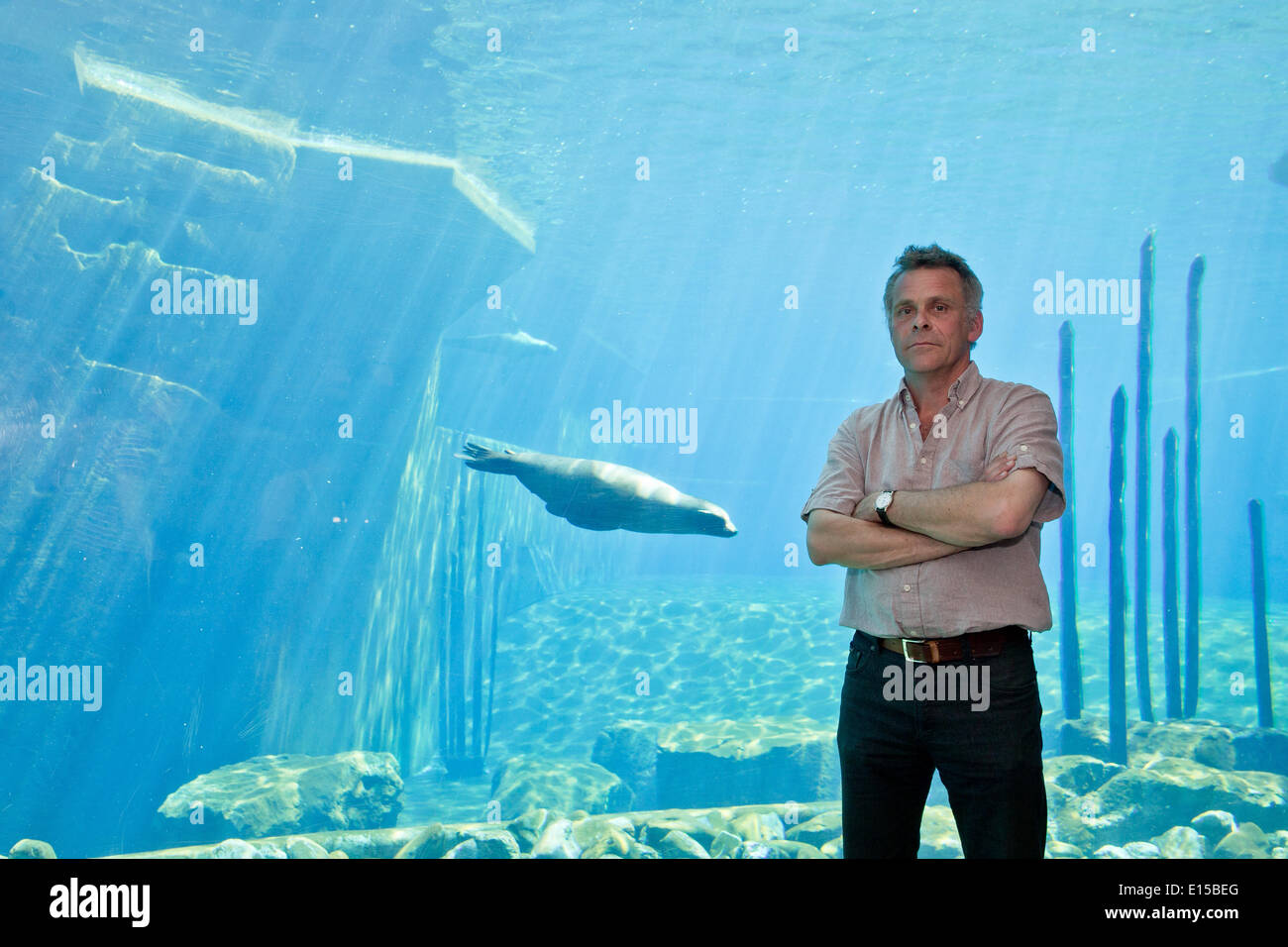 Nuremberg, Germany. 22nd May, 2014. Zoo director Dag Encke at the ...