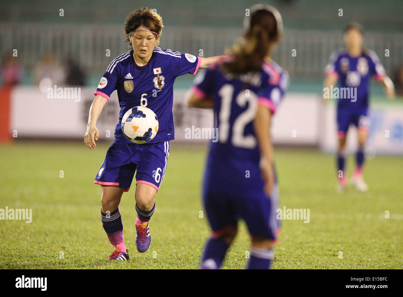 Ho Chi Minh City, Vietnam. 22nd May, 2014. (L-R) Mizuho Sakaguchi, Emi ...