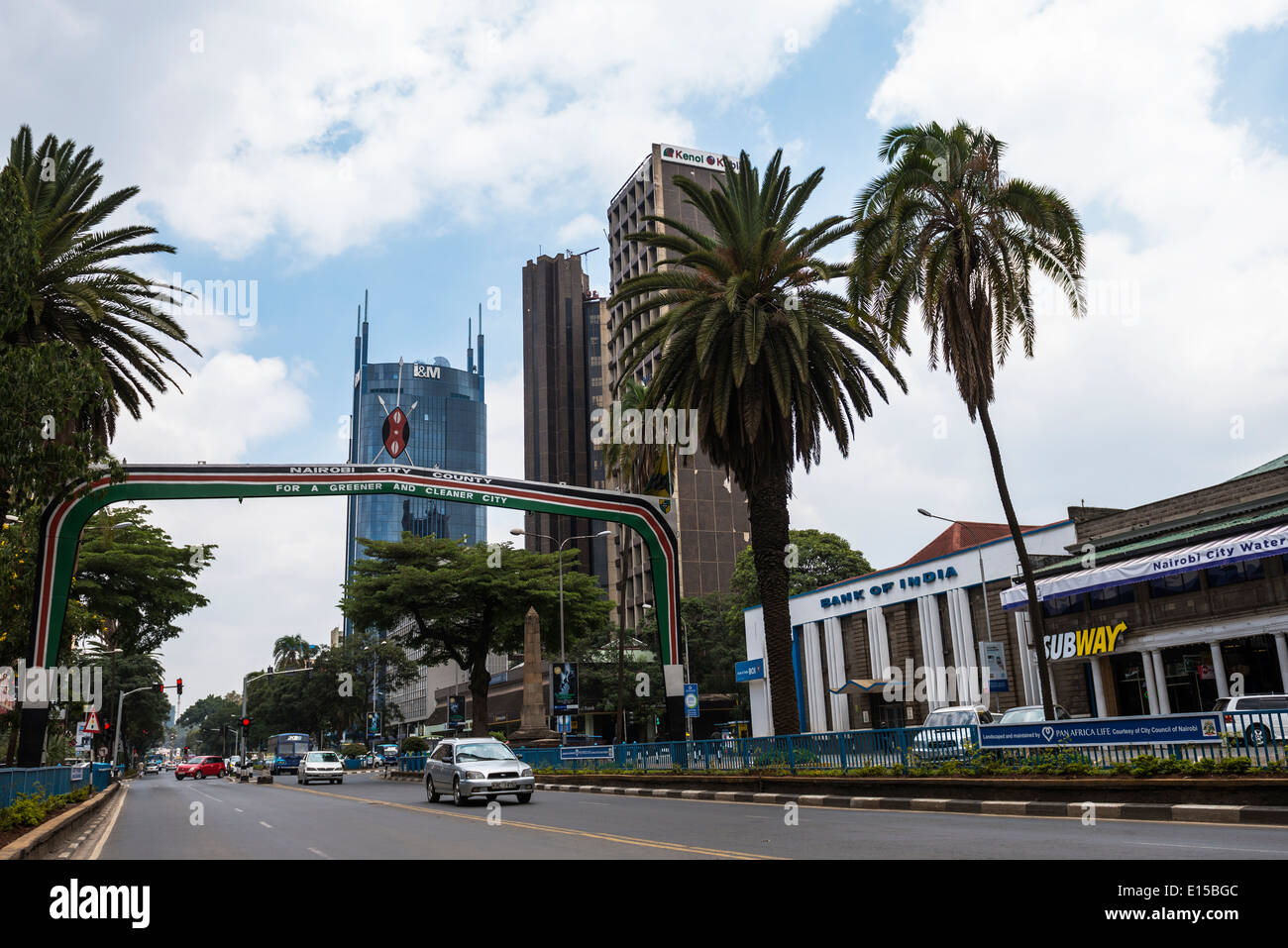 Downtown nairobi hi-res stock photography and images - Alamy