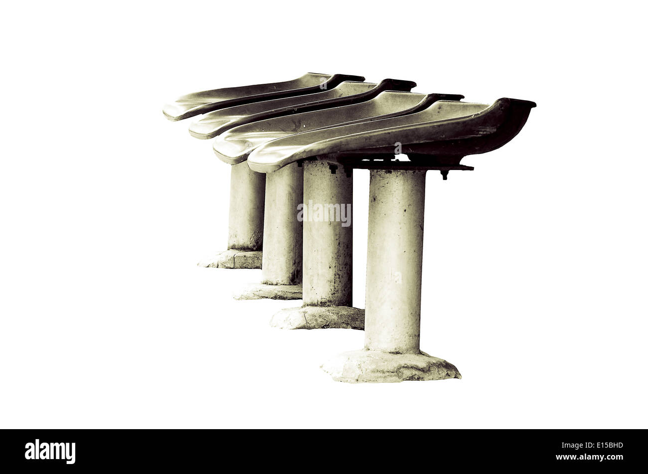 Vintage bus shelter Cut Out Stock Images & Pictures - Alamy