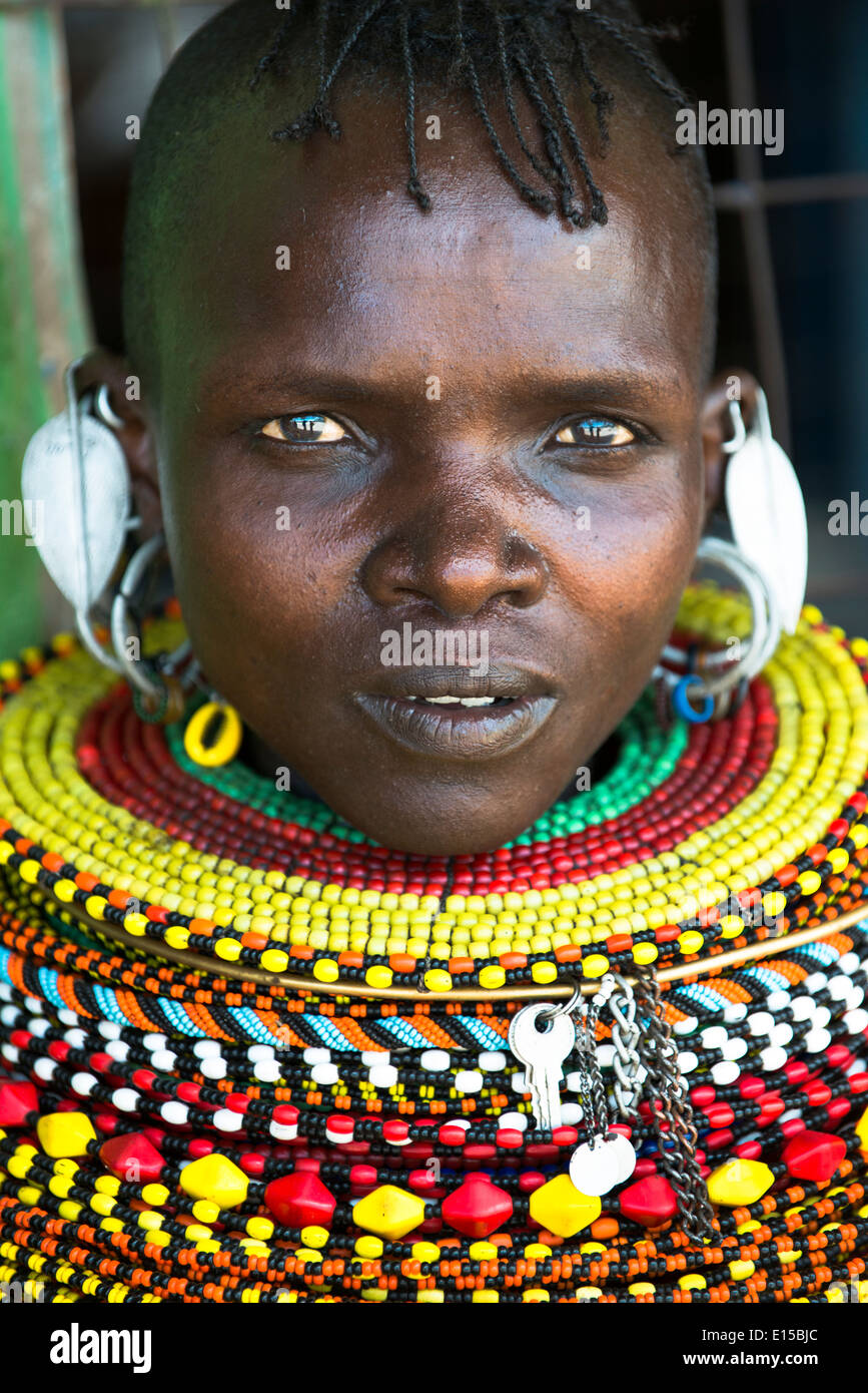 Traditional turkana woman hi-res stock photography and images - Alamy