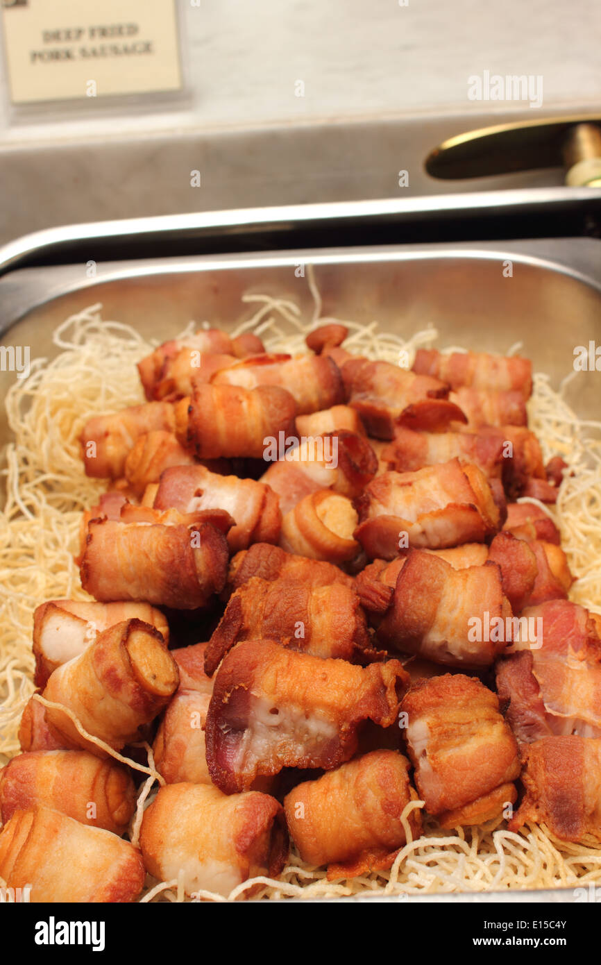 Deep fried bacon hi-res stock photography and images - Alamy
