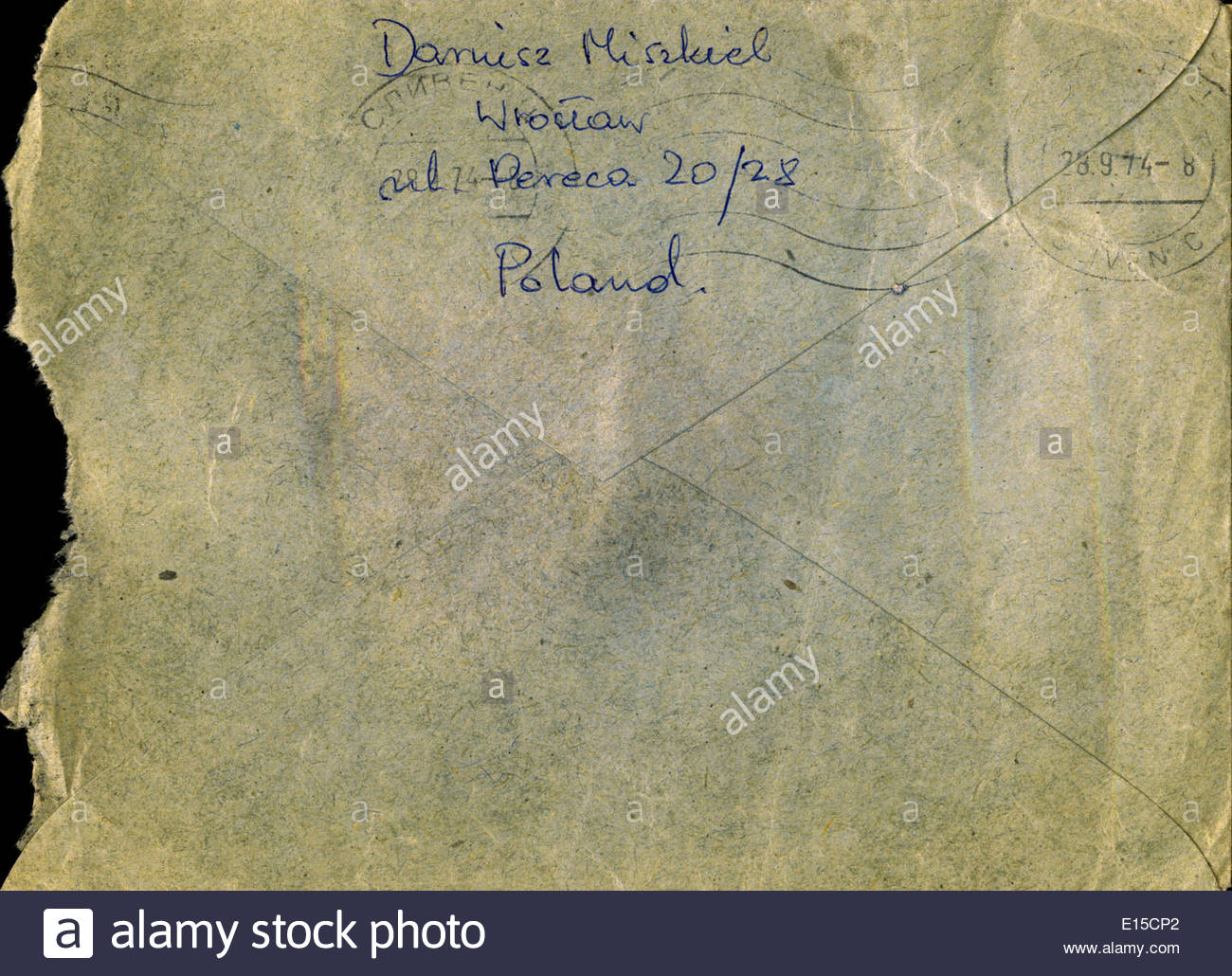 Reverse Side Of Postcard Stock Photos & Reverse Side Of Postcard Stock ...