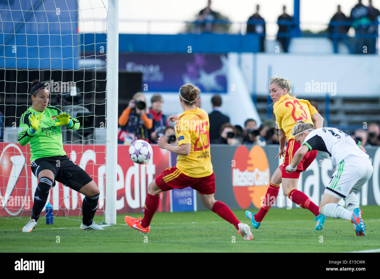Lisbon, Portugal. 22nd May, 2014. Alexandra Popp (Wolfsburg) Football ...