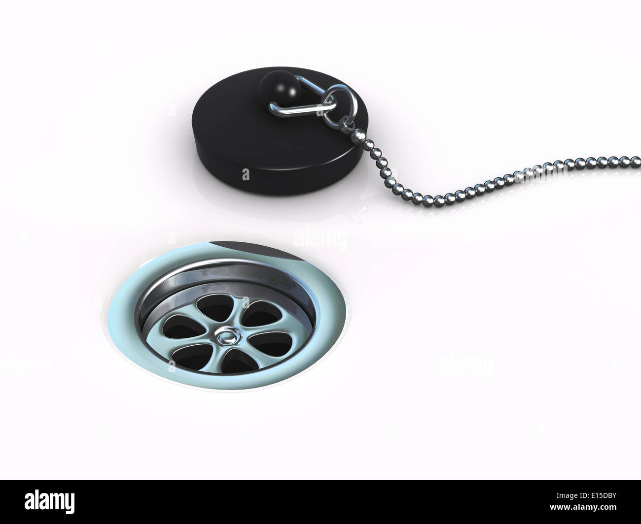 Plug hole illustration hi-res stock photography and images - Alamy