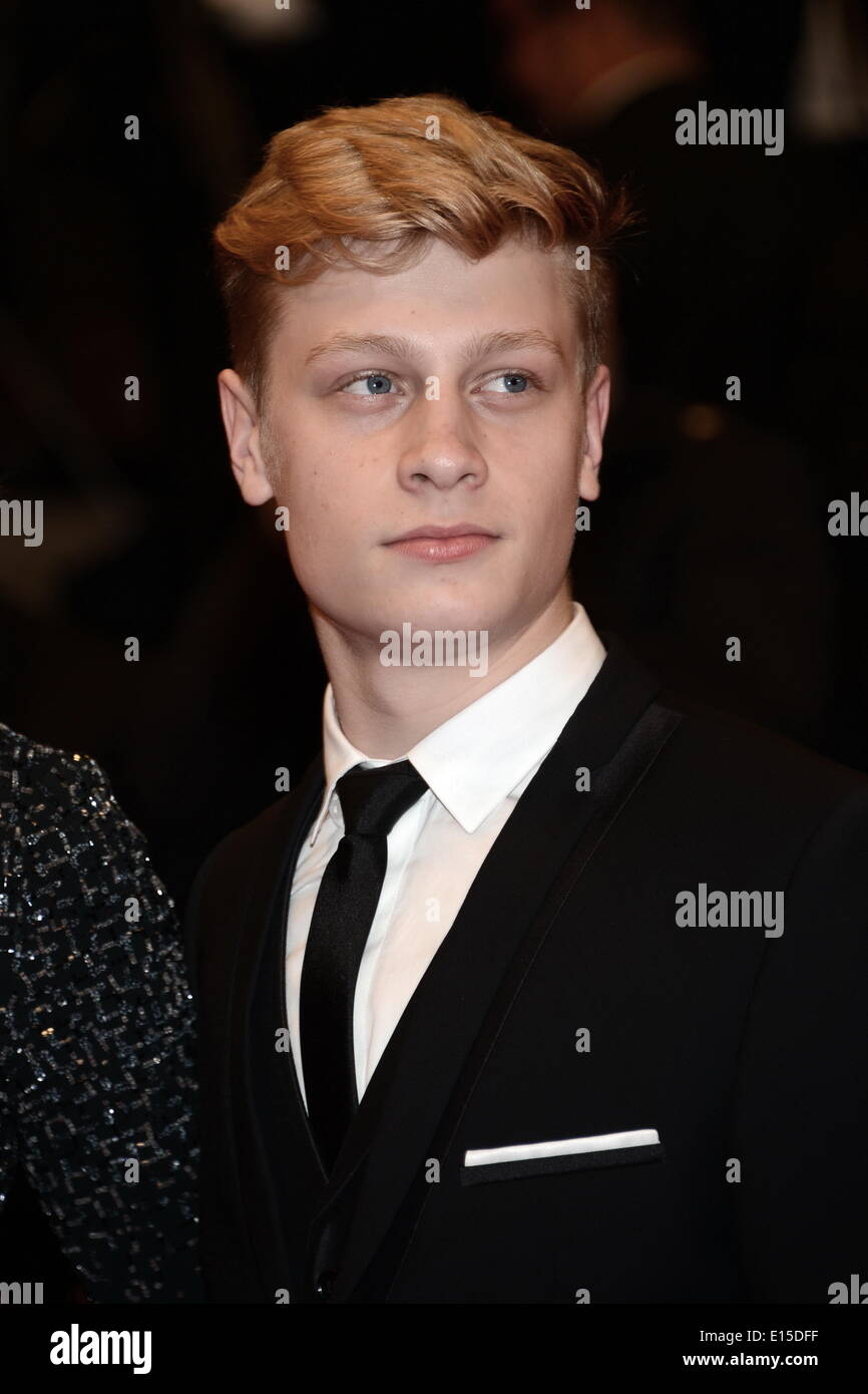 Cannes, France. 22nd May, 2014. CANNES, FRANCE - MAY 22: Actor Olivier ...