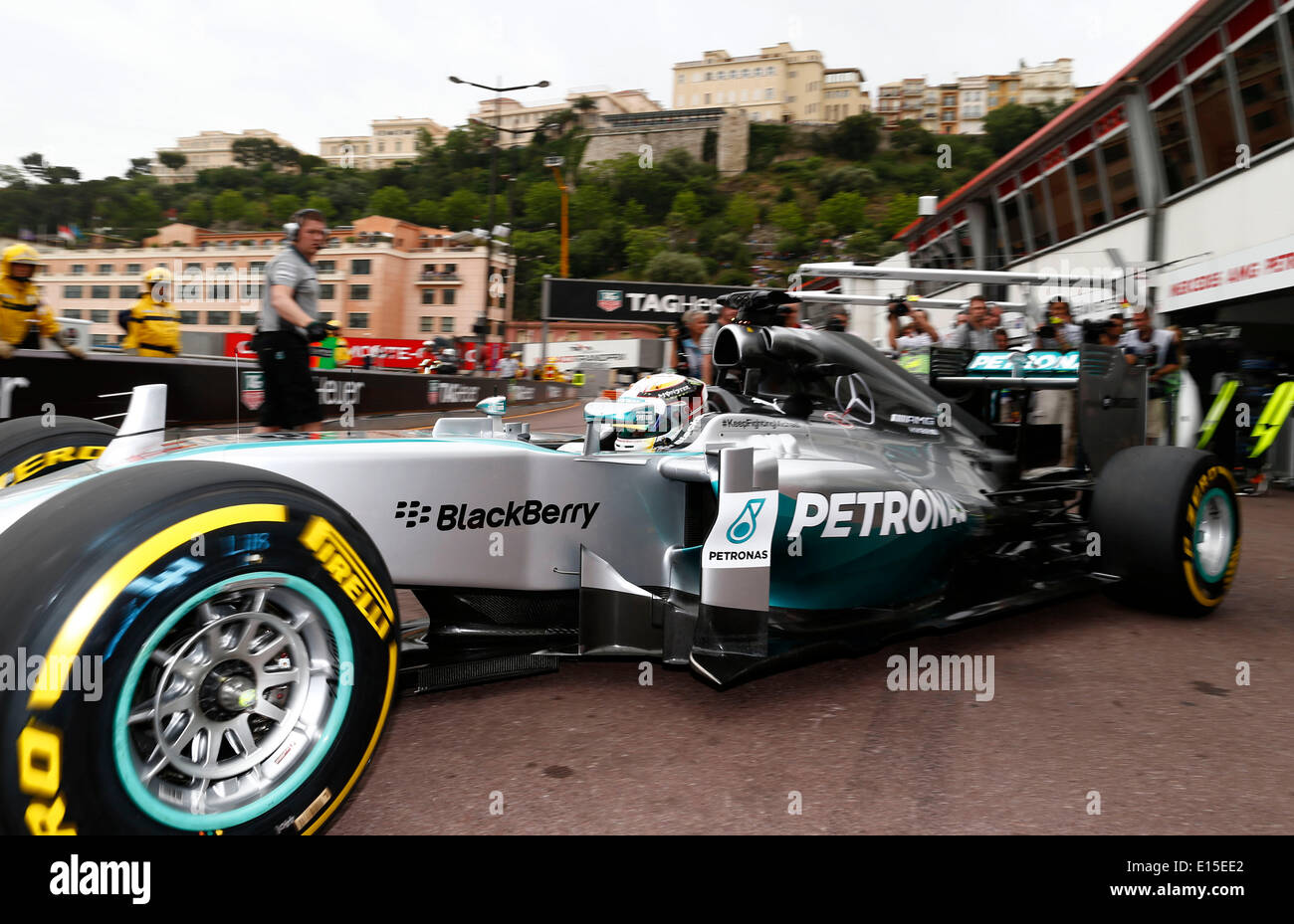 Mercedes lewis hamilton 2014 monaco grand prix circuit de monaco hi-res ...