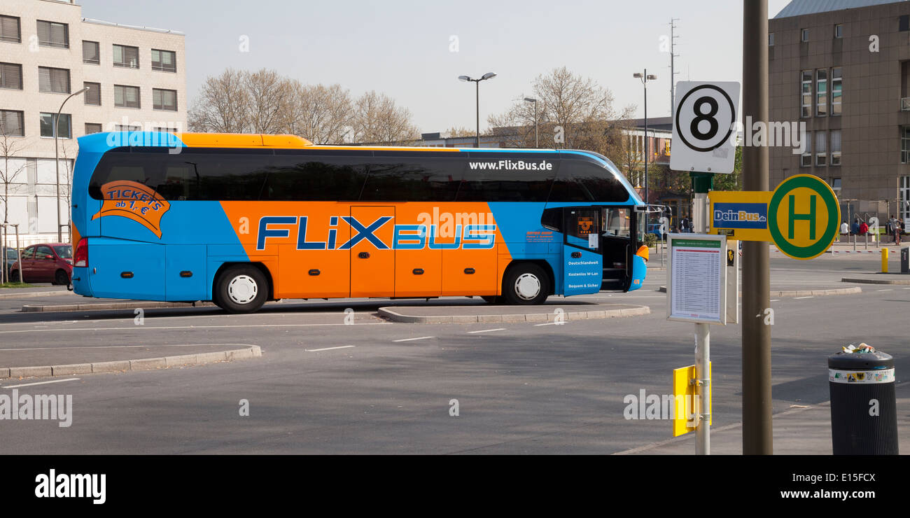 Flixbus bus stop hi-res stock photography and images - Alamy