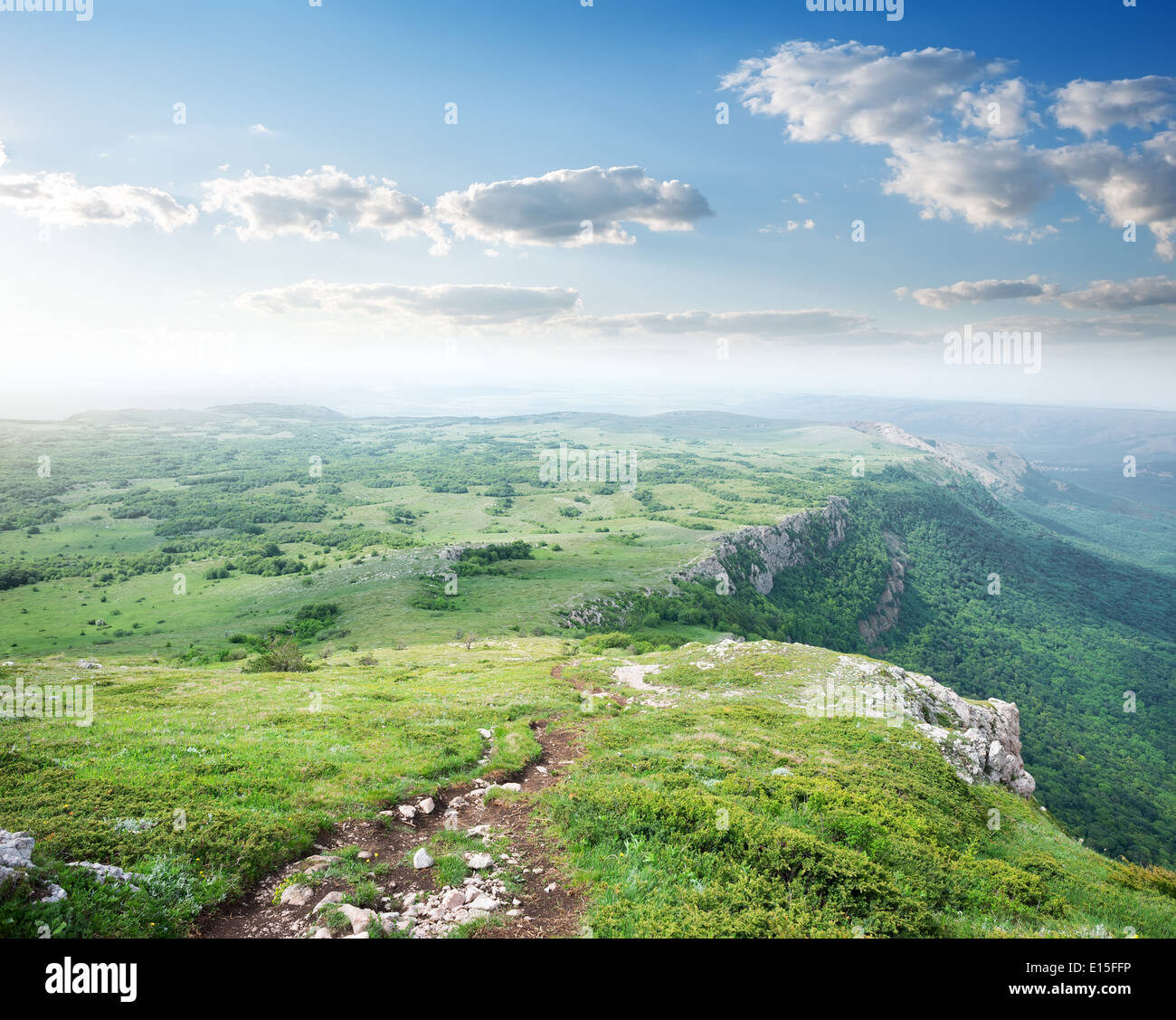 Valley view in spring hi-res stock photography and images - Alamy