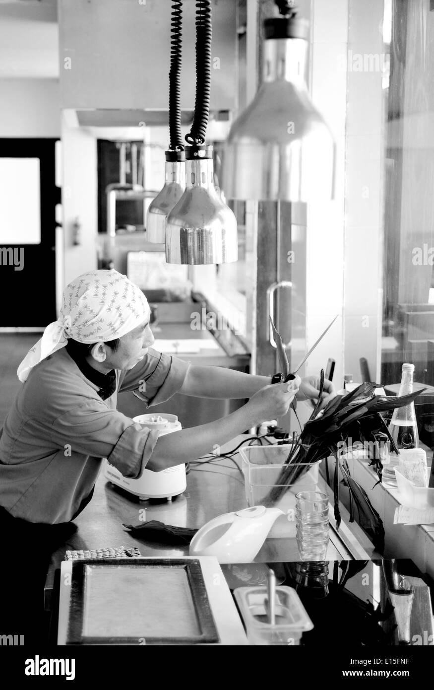 Getting busy Black and White Stock Photos & Images - Alamy