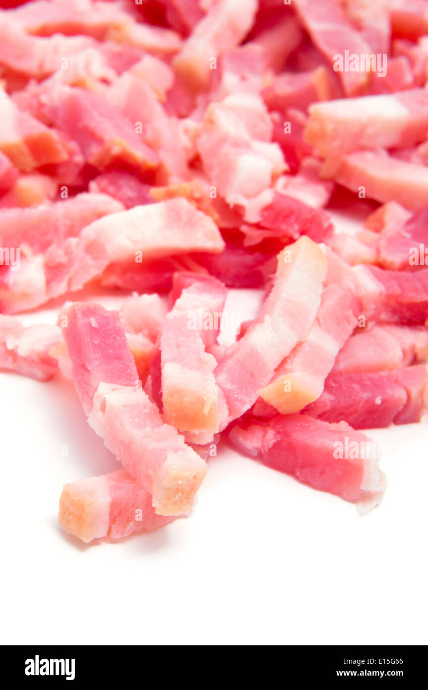 Chopped bacon hi-res stock photography and images - Alamy