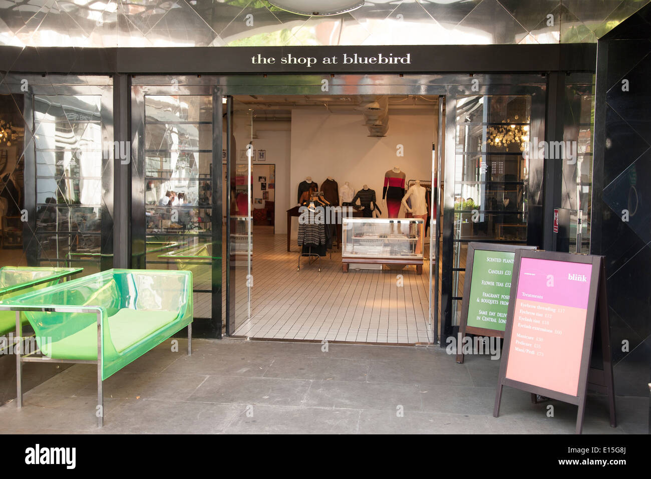 Bluebird Shop, Kings Road; Chelsea; London; England; UK Stock Photo - Alamy