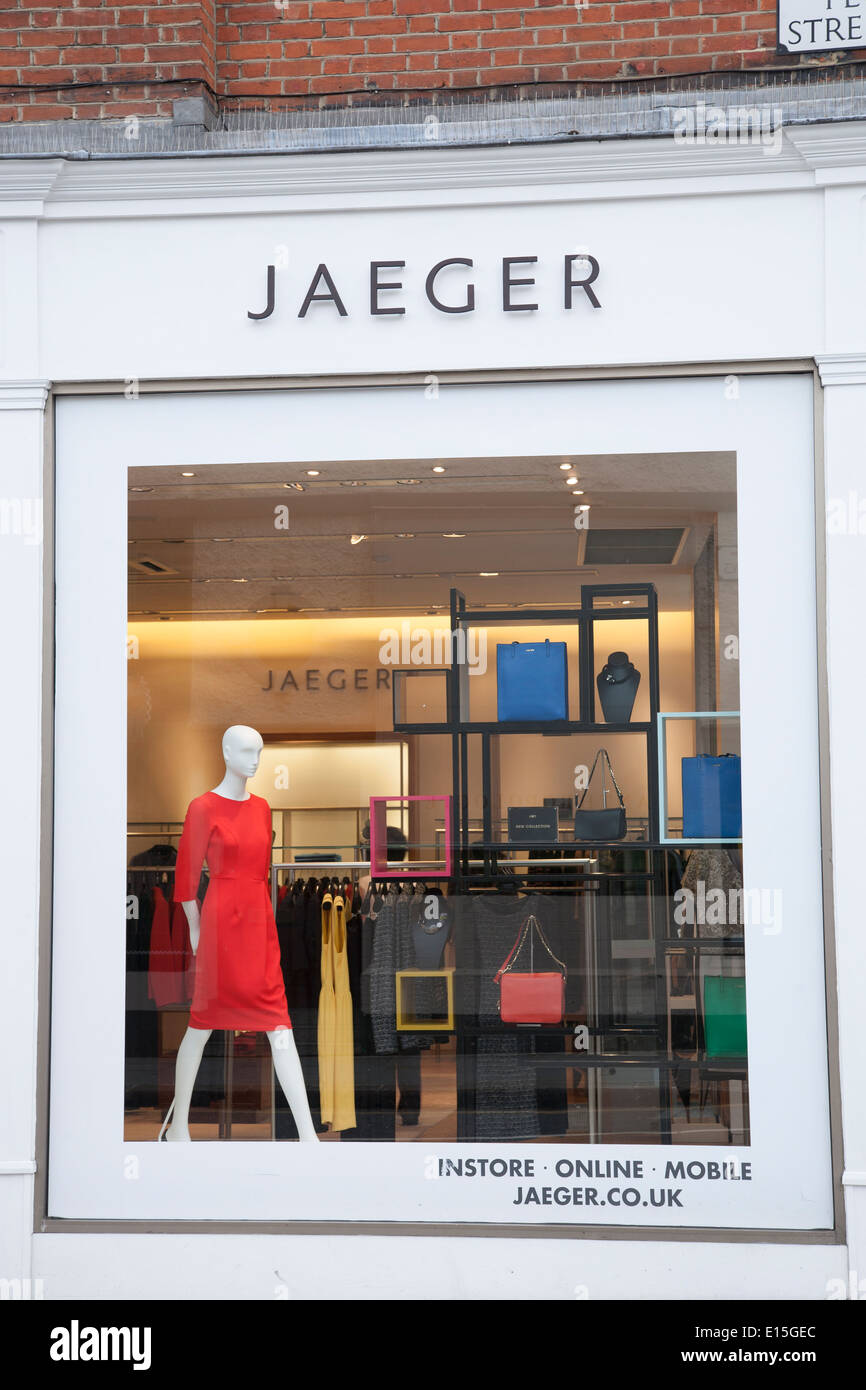 Jaeger Shop; Kings Road; Chelsea; London; England; UK Stock Photo - Alamy