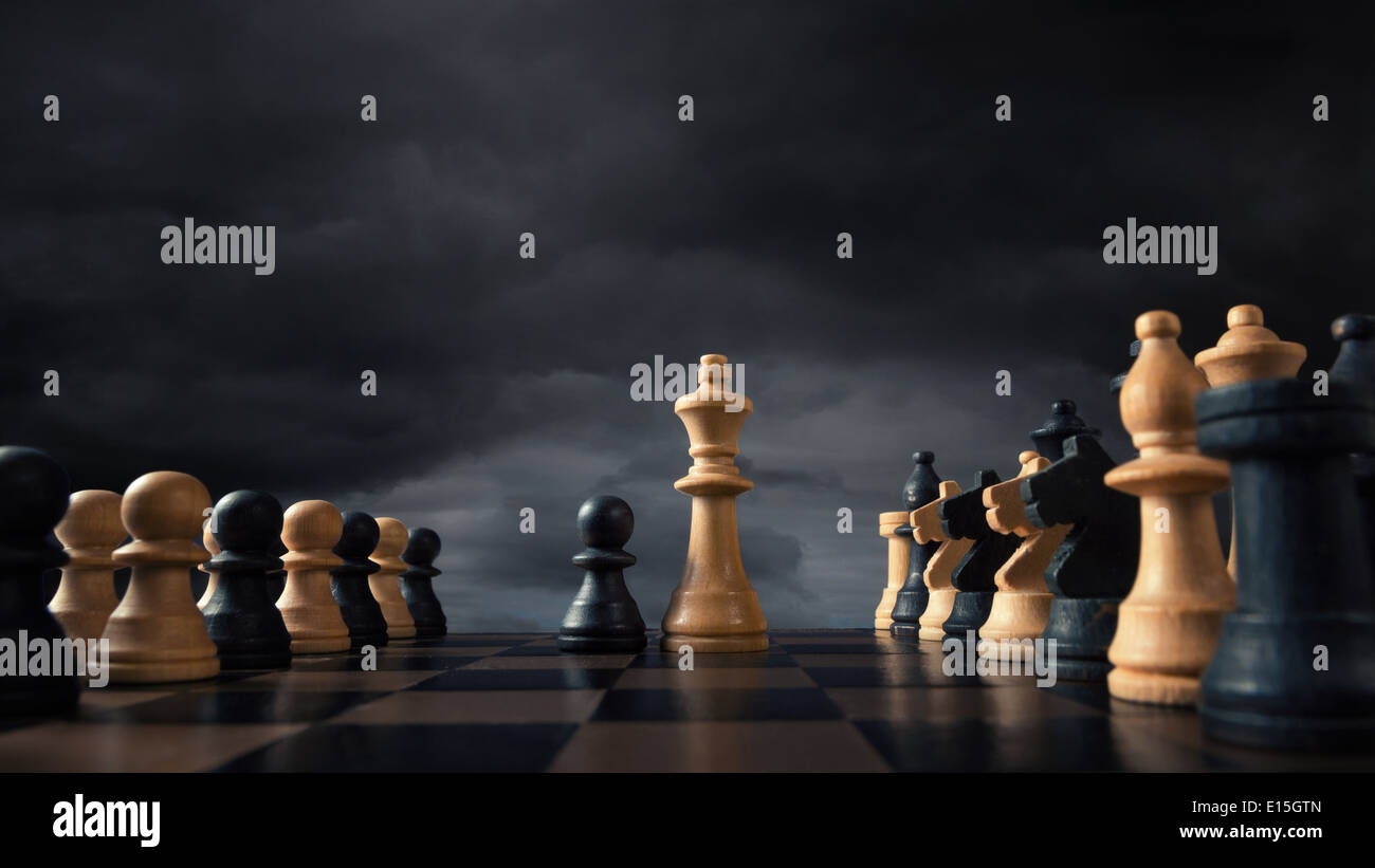 underclass and upper class, ready to fight Stock Photo - Alamy