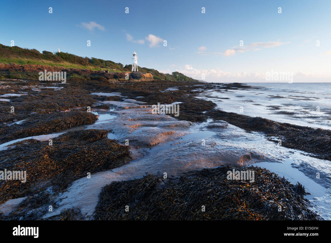 Black Nore Lighthouse. Portishead. North Somerset. England. UK Stock ...