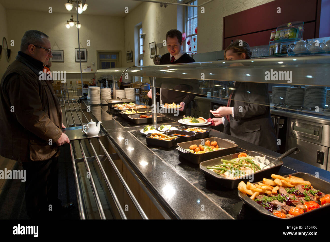 The Stables restaurant, Tatton Park, Cheshire Stock Photo - Alamy