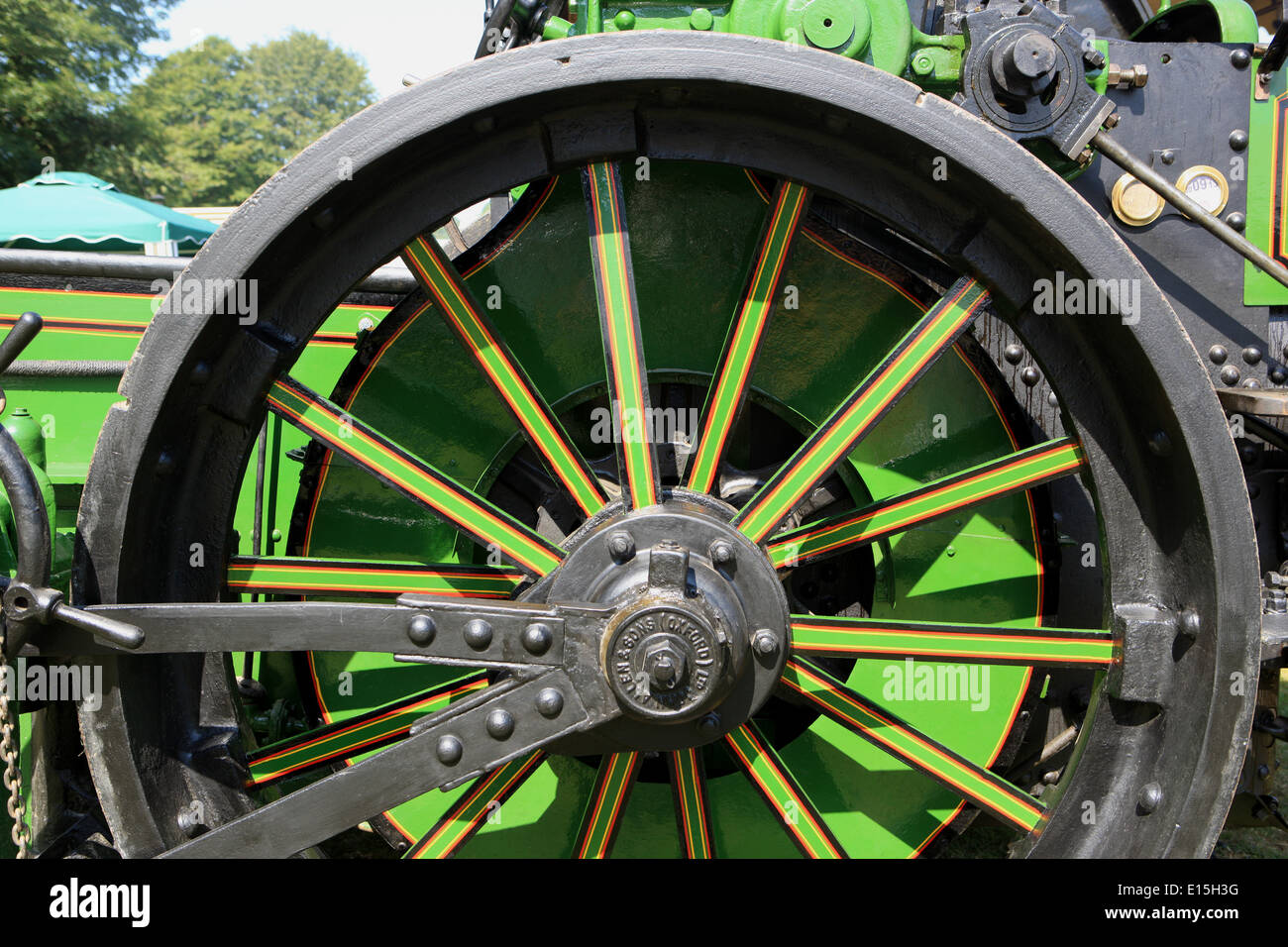 Steam engines at the annual rally at Boconnoc Estate near Lostwithiel ...