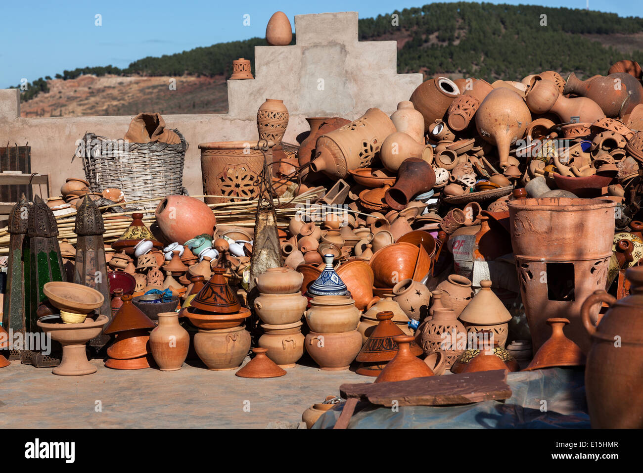 Morocco factory hi-res stock photography and images - Alamy