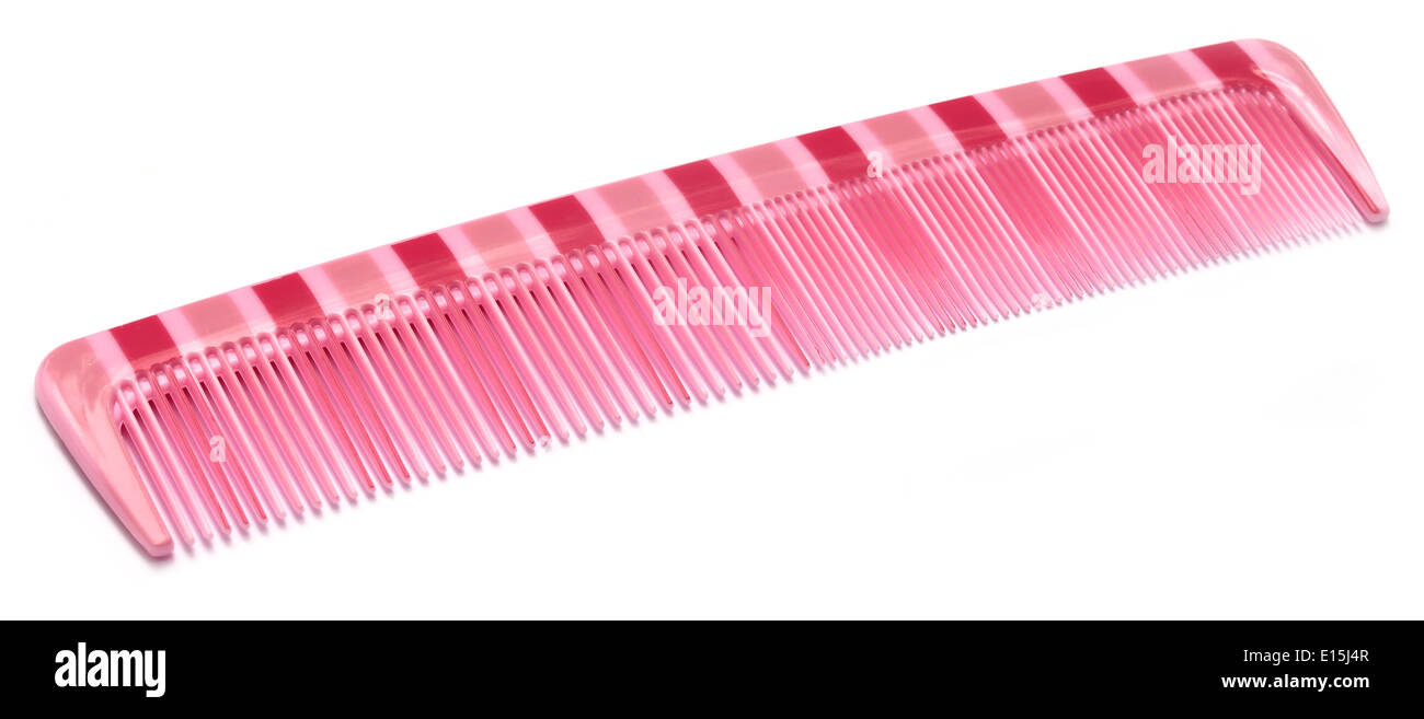 Hair comb over white background Stock Photo - Alamy