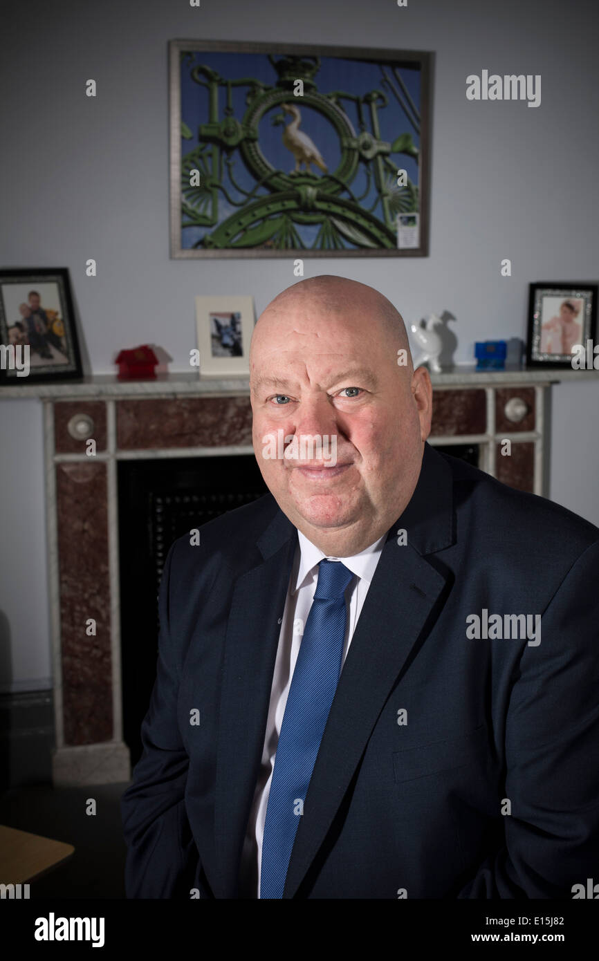 The Mayor of Liverpool, Joe Anderson, pictured in his office at the ...