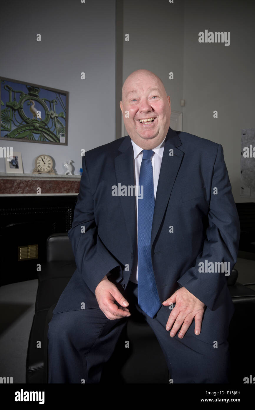 The Mayor of Liverpool, Joe Anderson, pictured in his office at the ...