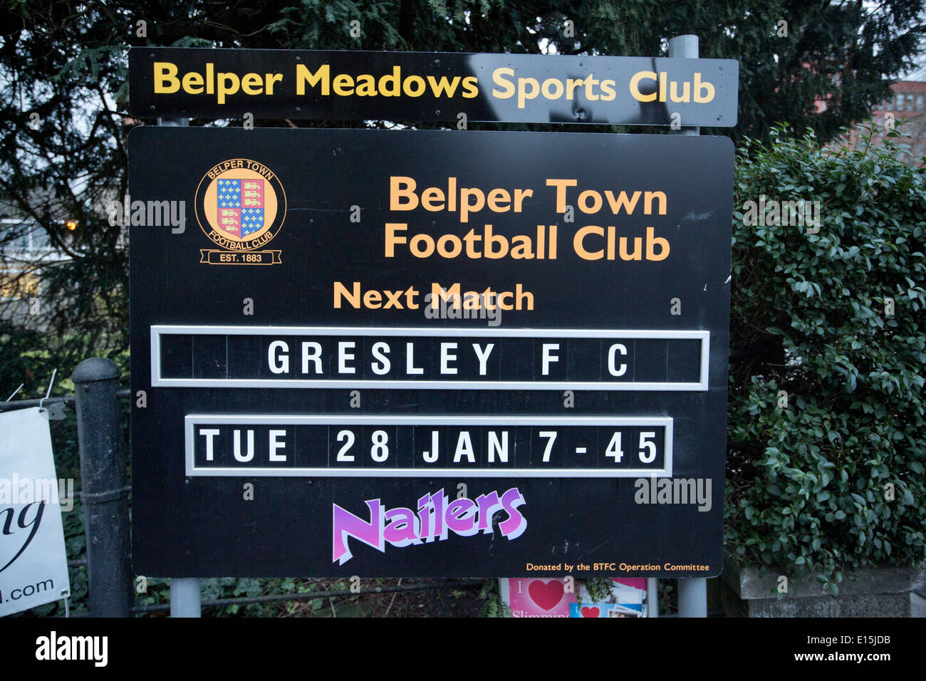 Football advertising england hi-res stock photography and images - Alamy