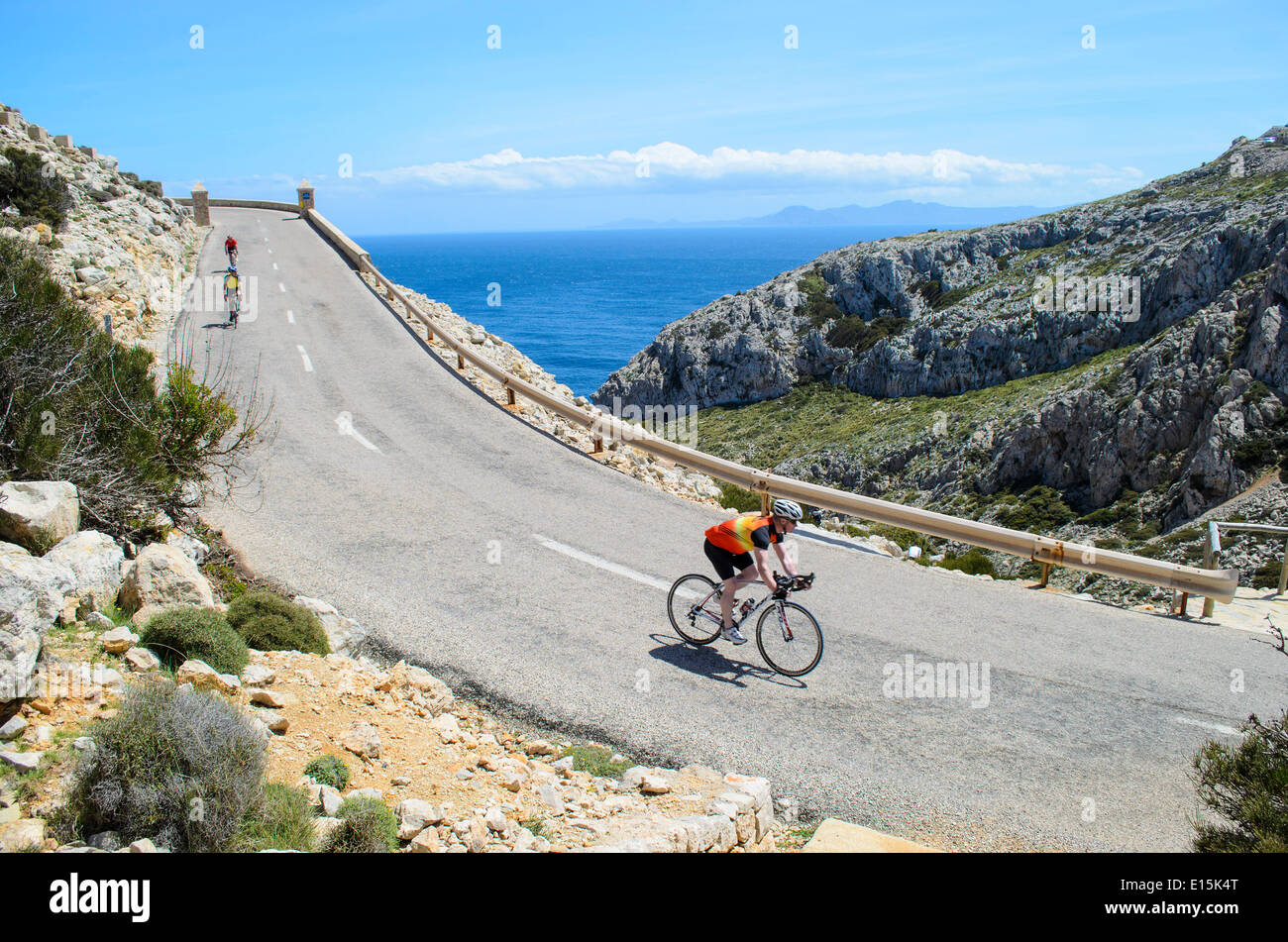 Cap formentor mallorca bicycle hi-res stock photography and images - Alamy