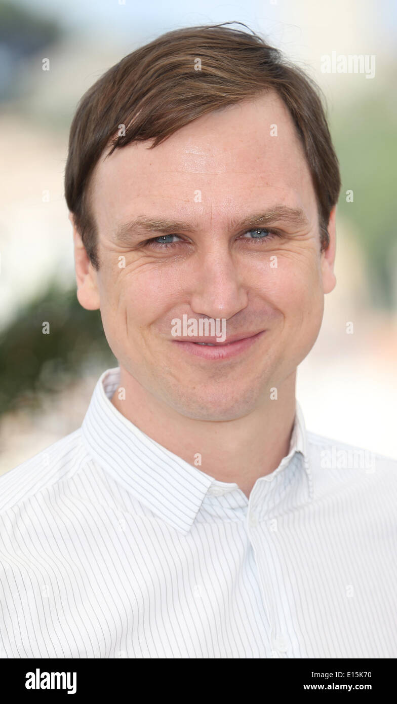 Cannes, France. 23rd May, 2014. German actor Lars Eidinger poses during ...
