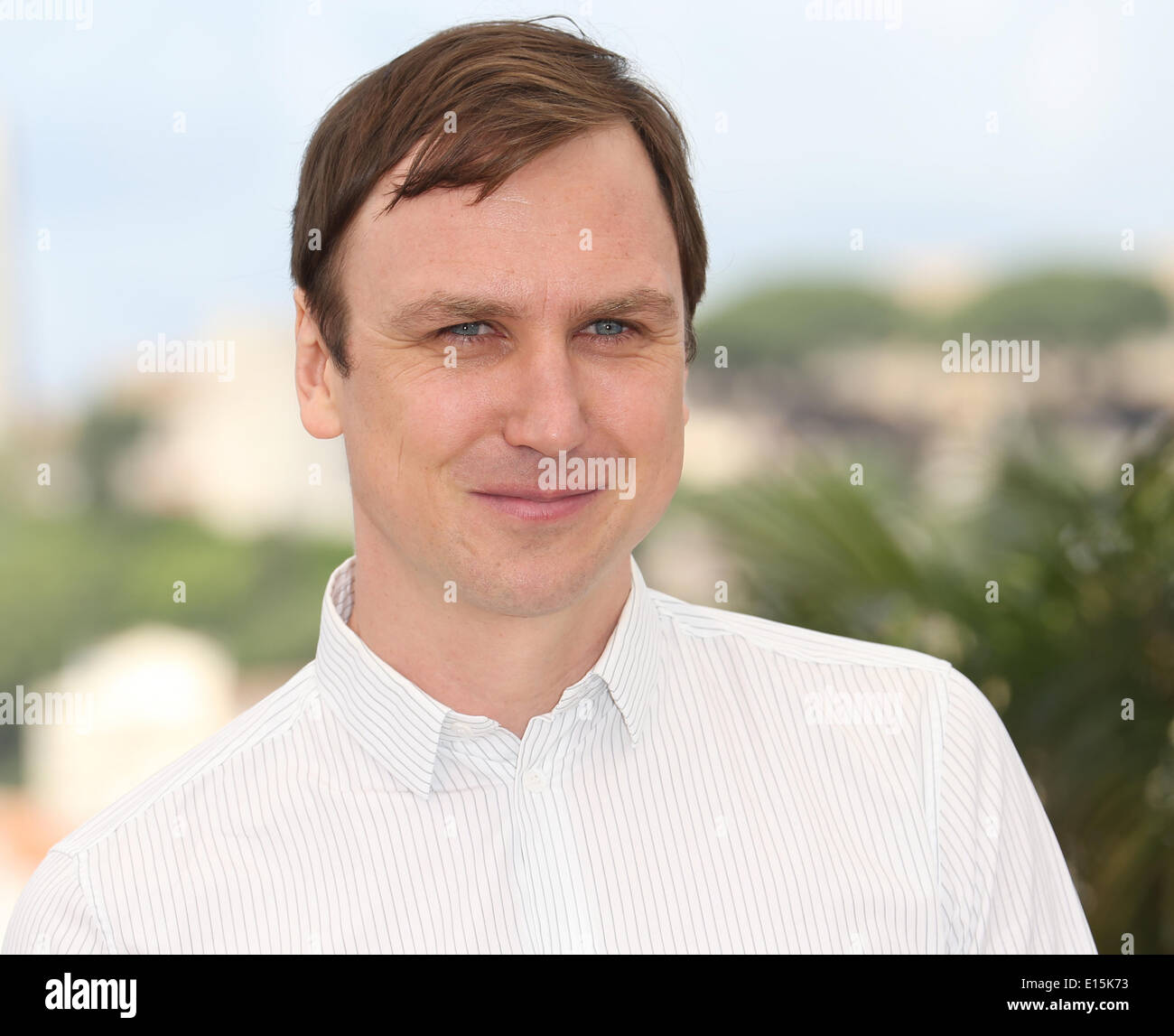 Cannes, France. 23rd May, 2014. German actor Lars Eidinger poses during ...