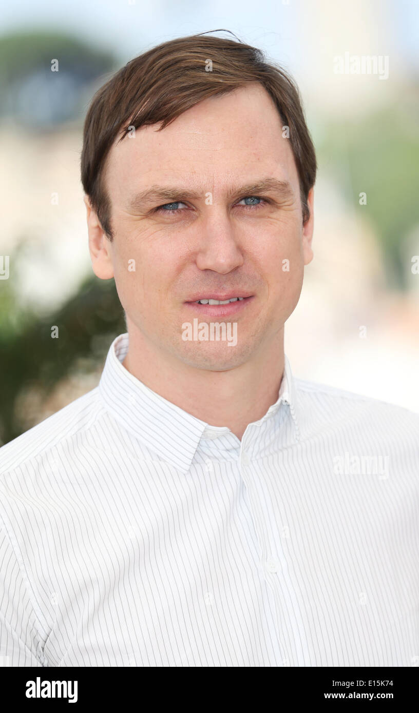 Cannes, France. 23rd May, 2014. German actor Lars Eidinger poses during ...