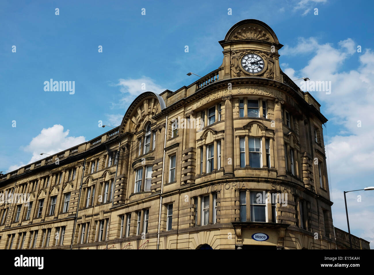 Victoria Station in Manchester city centre UK Stock Photo - Alamy