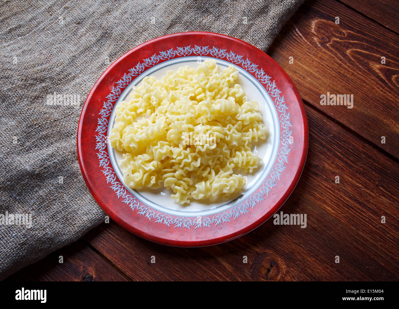 Radiatori - Pasta italian cuisine Stock Photo - Alamy