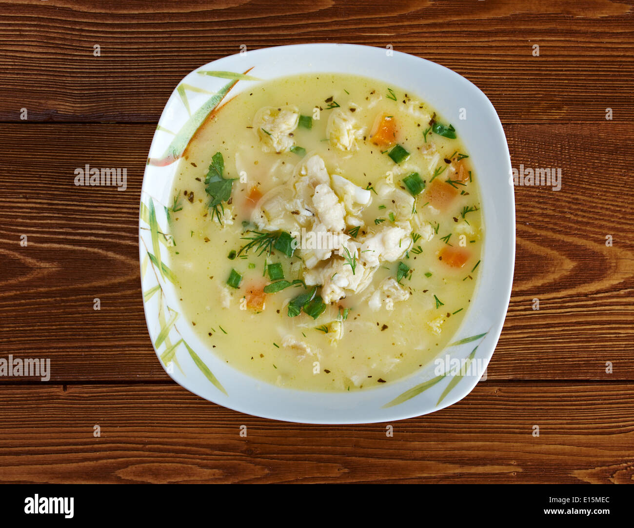 Bourride - traditional fish soup , France Stock Photo - Alamy