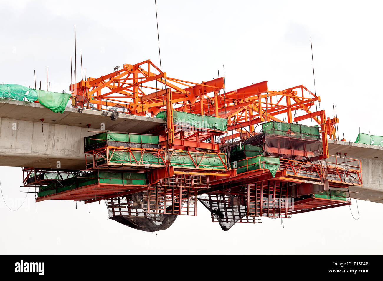 Bridge under construction Stock Photo - Alamy