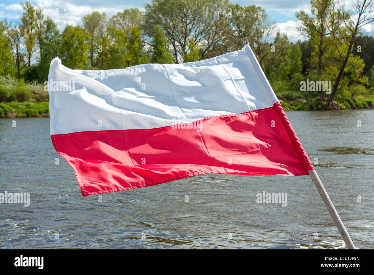 The polish flag hi-res stock photography and images - Alamy