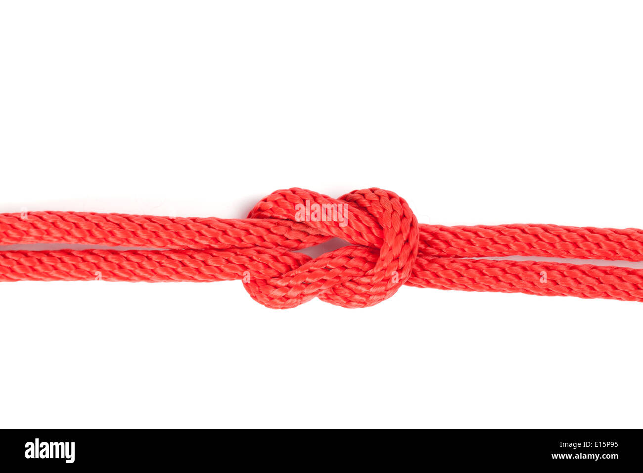 reef knot isolated on white background Stock Photo - Alamy