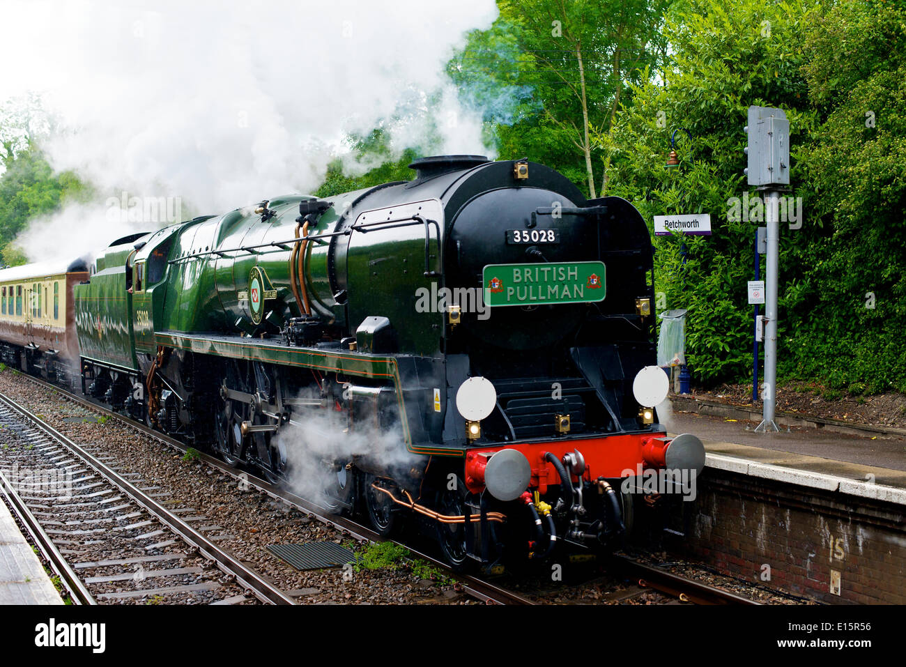 Pullman train hi-res stock photography and images - Alamy