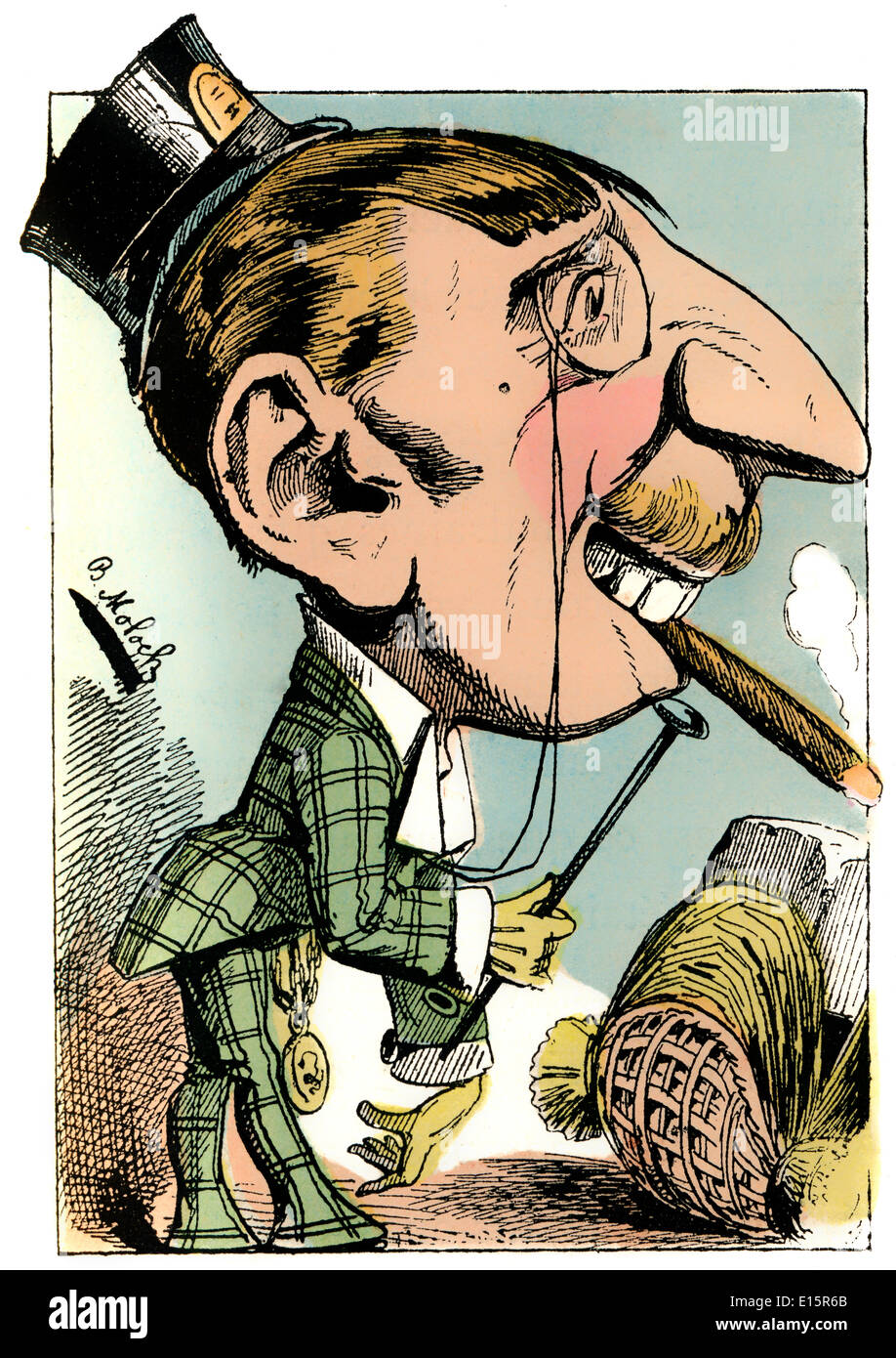 Nineteenth Century Cartoon High Resolution Stock Photography and Images ...