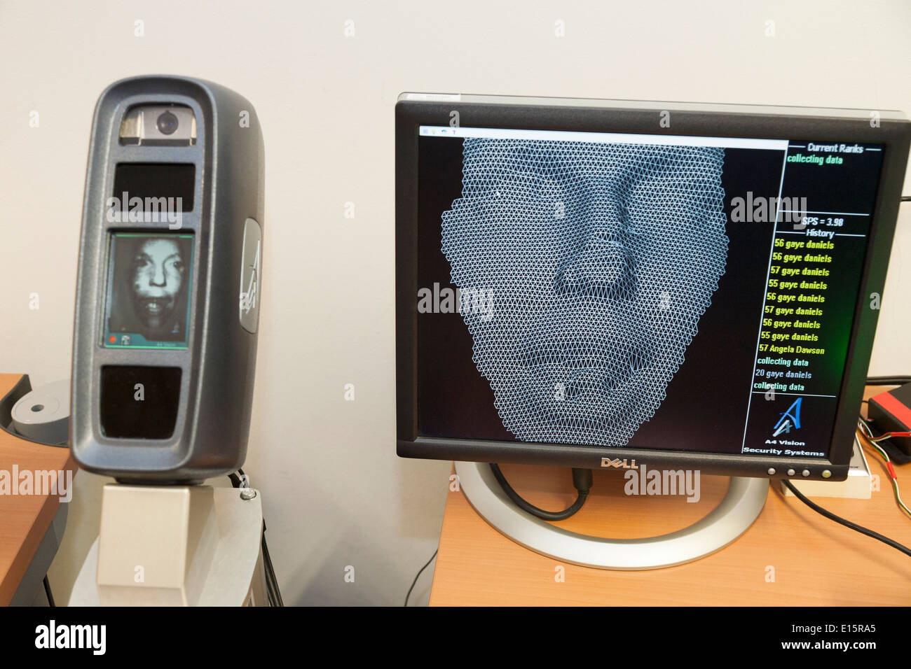 Facial recognition technology child hi-res stock photography and images ...