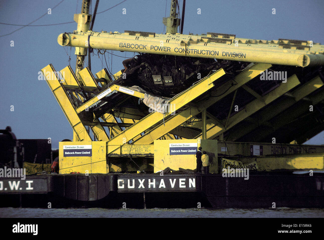 AJAXNETPHOTO. 11TH OCT, 1982. SOLENT, ENGLAND - MARY ROSE LIFT - TUDOR ...