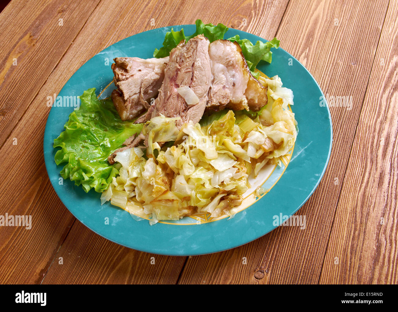 Bavarian grilled knuckel of pork - German Pork Hocks Stock Photo - Alamy
