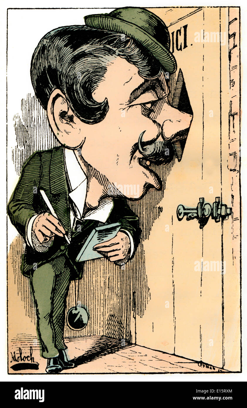 Caricatures and press cartoons hi-res stock photography and images - Alamy