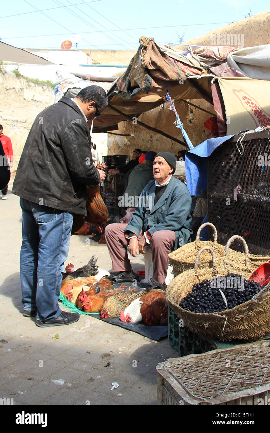 Morocco fez market olives hi-res stock photography and images - Alamy