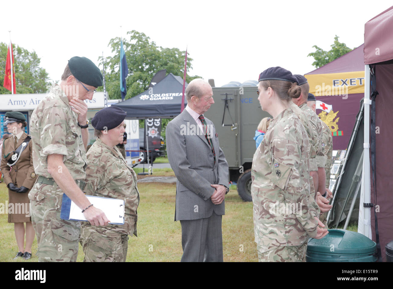 Royal visit devon hi-res stock photography and images - Alamy