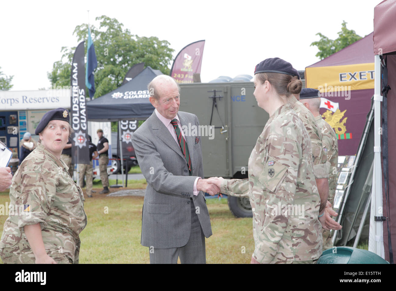 Royal visit to devon hi-res stock photography and images - Alamy