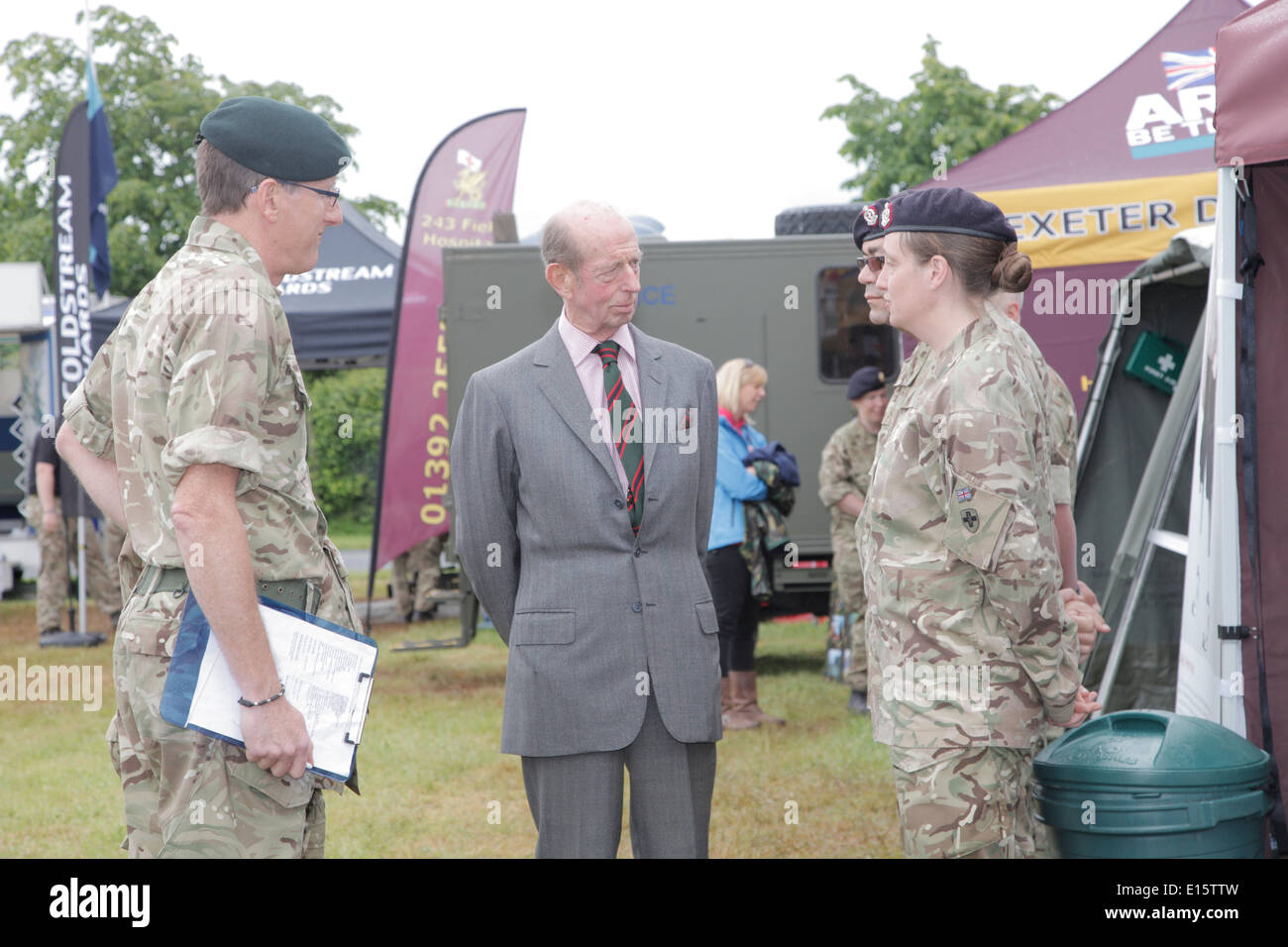 Royal Visit Devon High Resolution Stock Photography and Images - Alamy