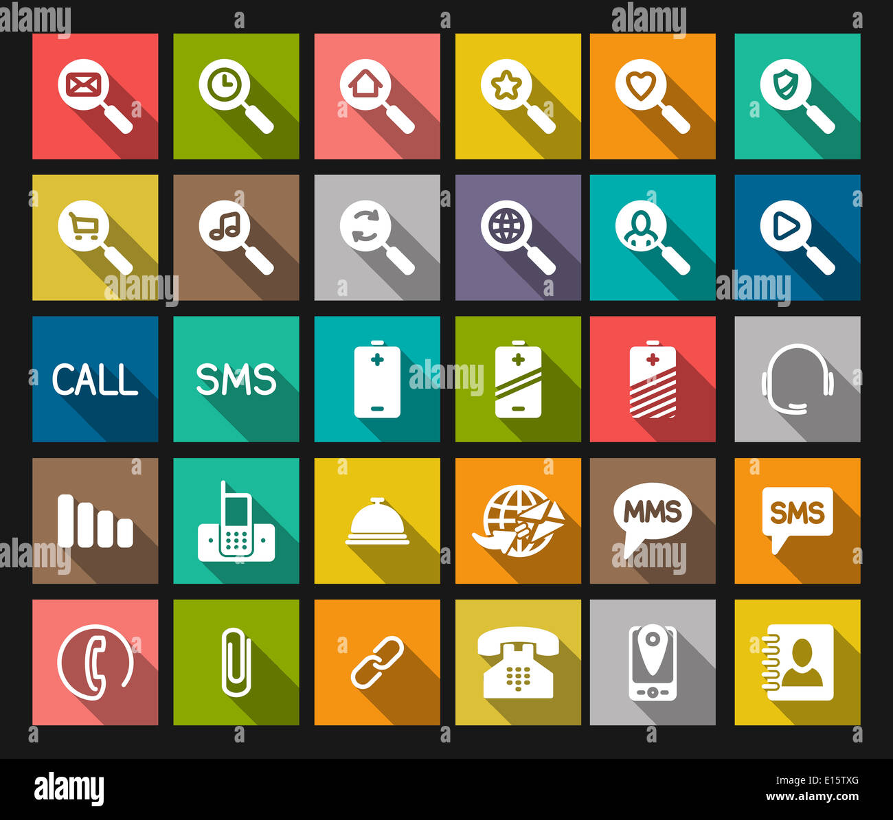 Set phone hi-res stock photography and images - Alamy