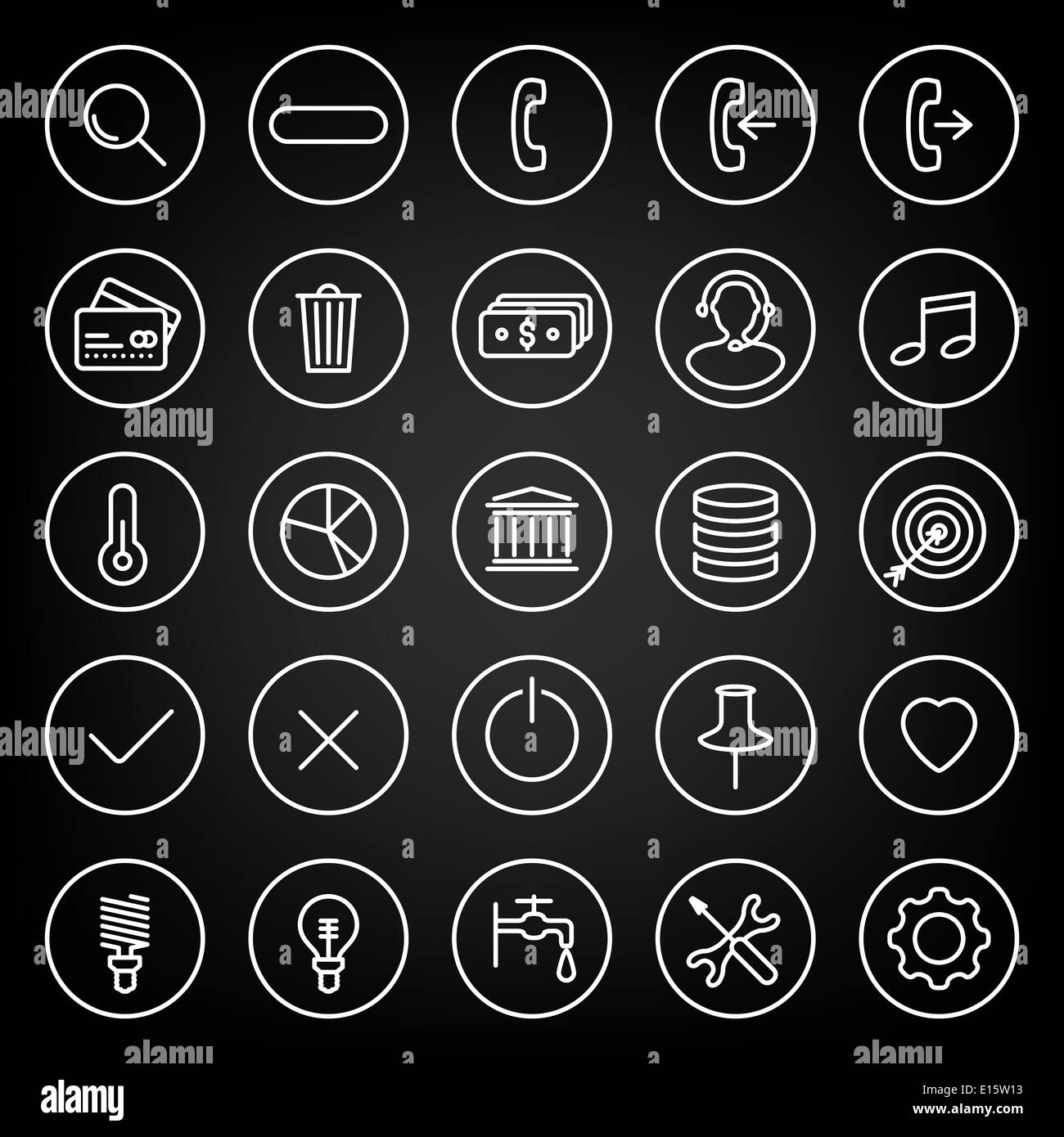 Communication pictograms hi-res stock photography and images - Alamy