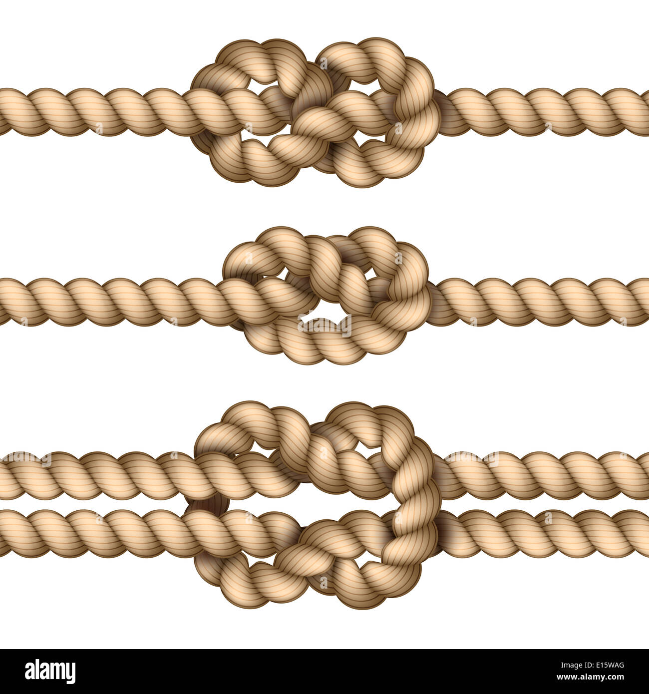 Vector knot hi-res stock photography and images - Alamy